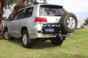 Kaymar Rear Bar to suit Toyota 200 Series Landcruiser 2018+ – Complete 4×4
